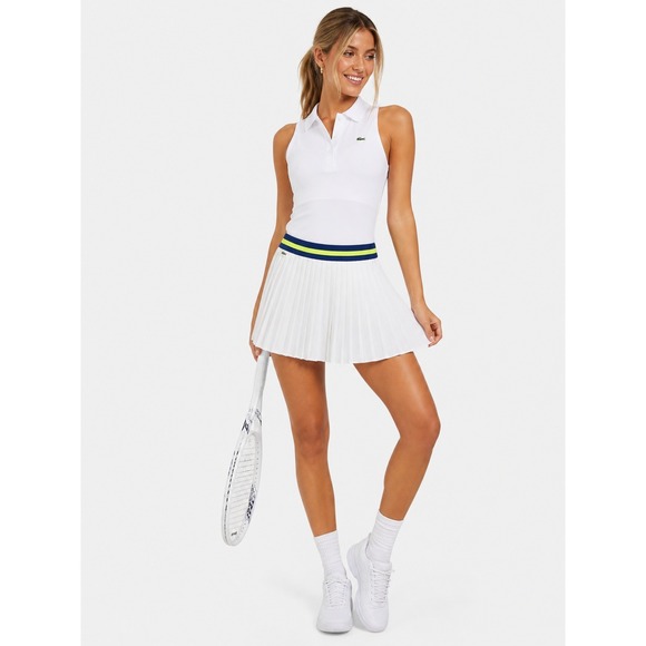 Lacoste | Shorts | Lacoste Sport White Pleated Tennis Pickleball Skort ...